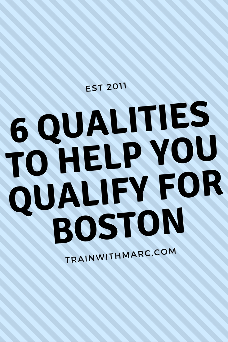 What does it take to BQ? – TrainwithMarc