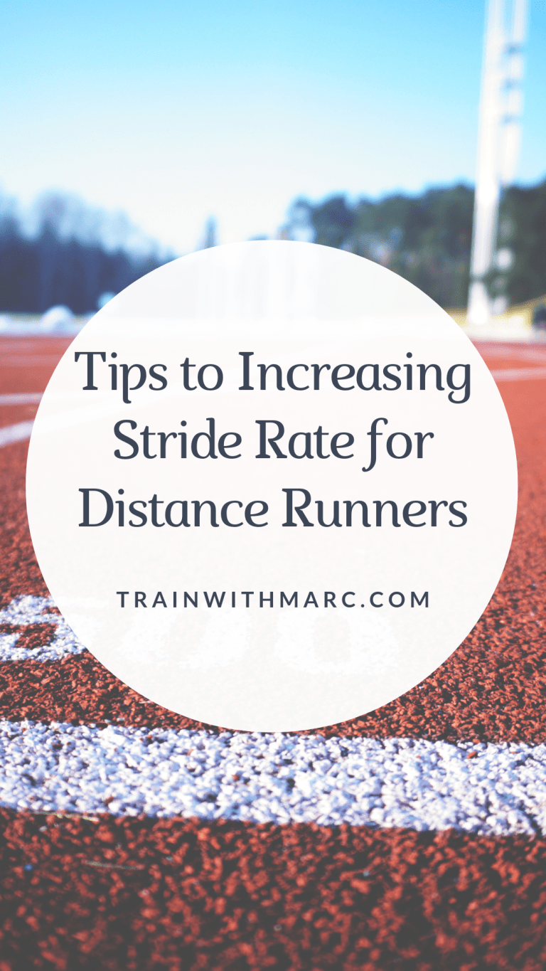 Tips All Runners Need to Increase Their Stride Rate – TrainwithMarc