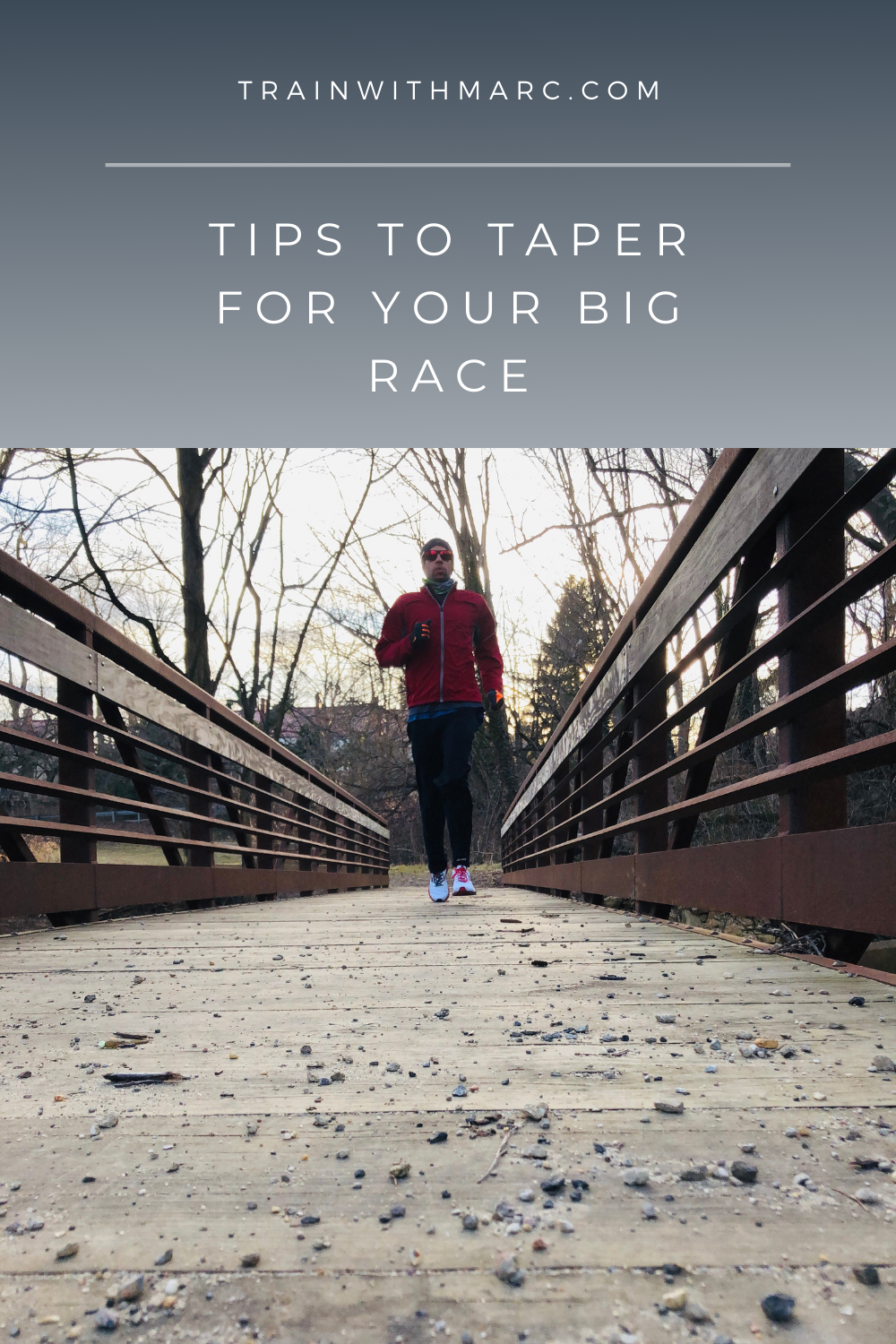 How to Taper for Your Peak Running Race – TrainwithMarc