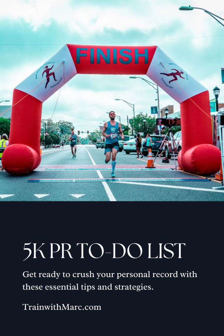 Ready for a 5k PR? Here’s Your Race Day Checklist – TrainwithMarc